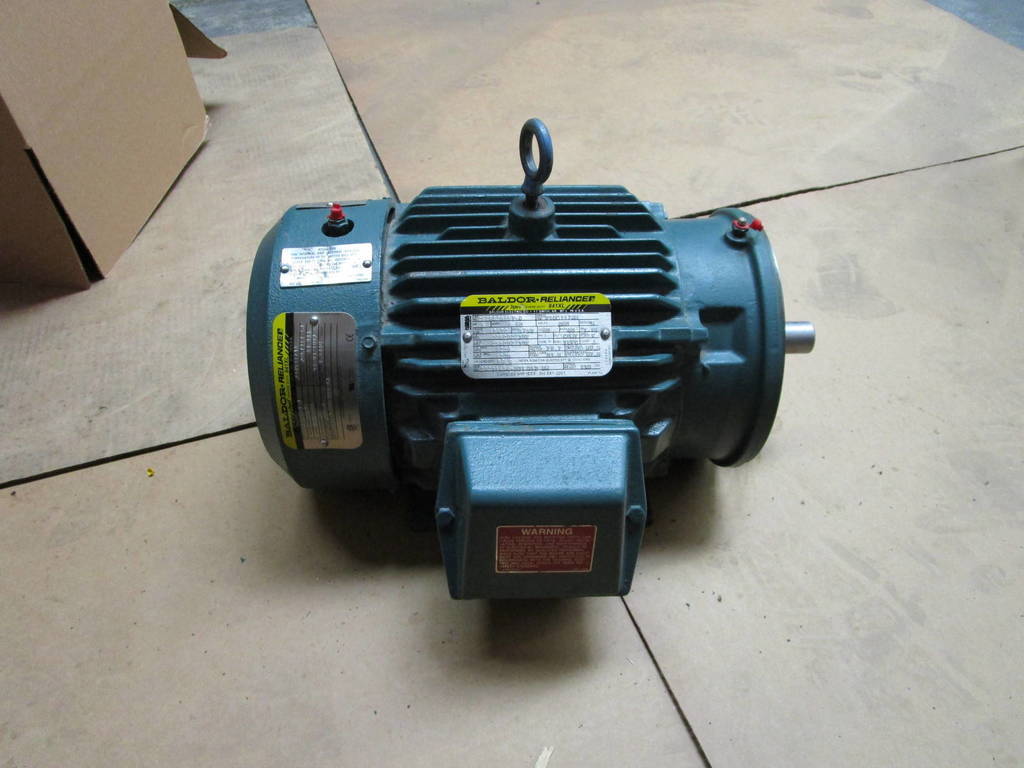 Baldor Reliance Super-E Severe Duty Frame 184TC 5 HP 1750 RPM 841XL ...