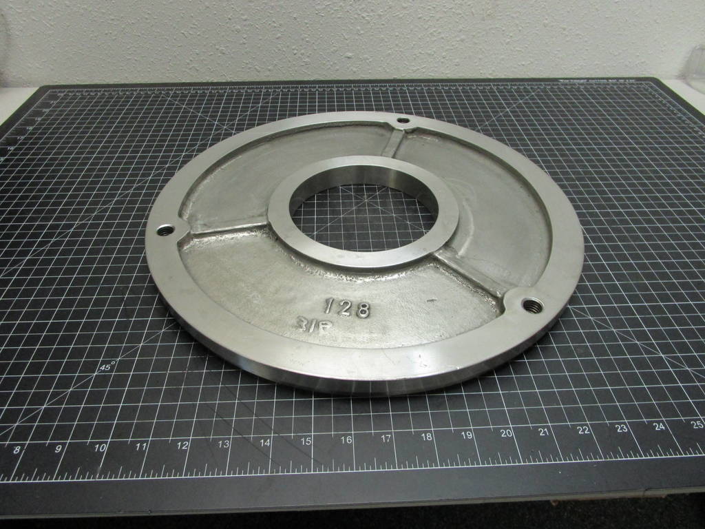 316SS Sideplate Discharge Liner to fit Warren 4PL15 and 4PH15 | ATS Surplus